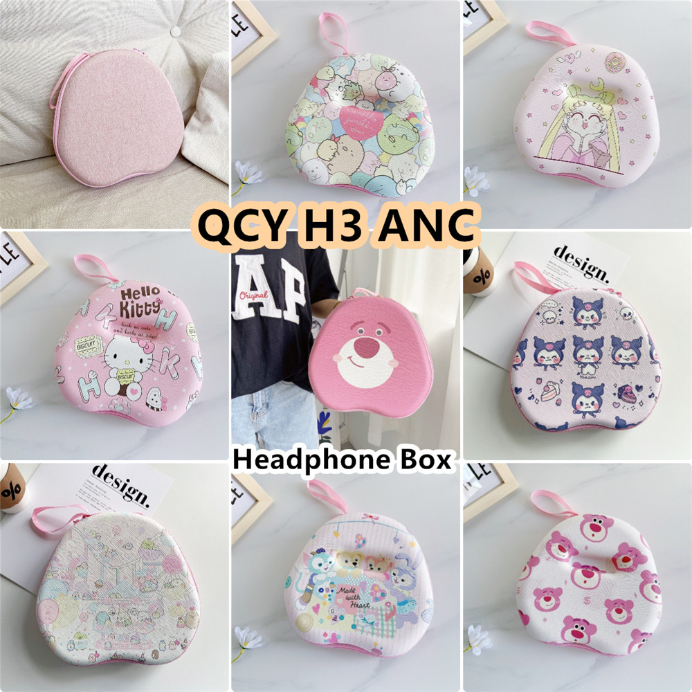 Capa De Fone De Ouvido Para QCY H3 ANC , Doce E Fofo , Desenho Animado ...