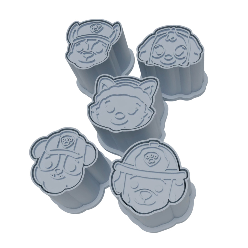 Ejetor Modelador Para Doces PATRULHA CANINA Brigadeiros Docinhos Massa ...