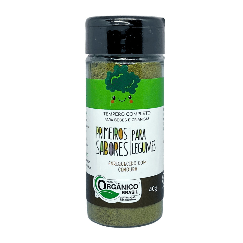 Tempero Primeiros Sabores Para Legumes Orgânico Terra Amor Flip Top 40 ...