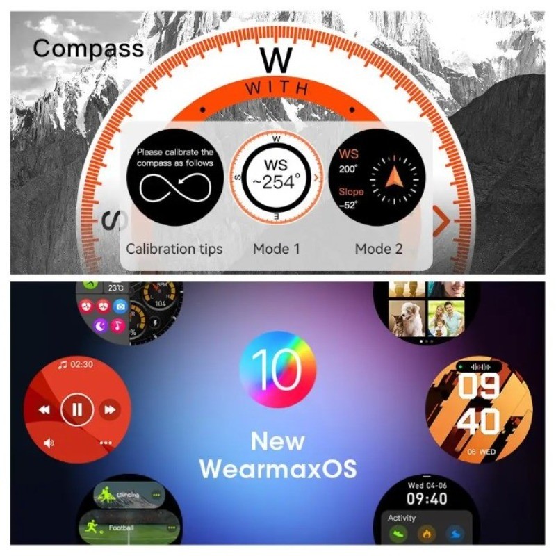 Smartwatch GT4 MAX Relógio Inteligente Microwear Chamada Bluetooth ...