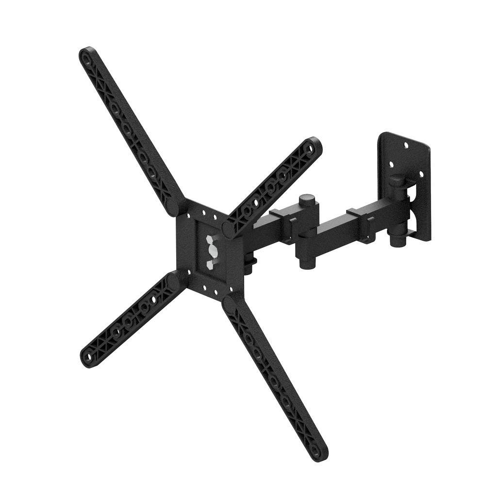 SUPORTE TV TRI ARTICULADO LCD LED PLASMA 22 A 43 POLEGADAS PARA PAREDE ...