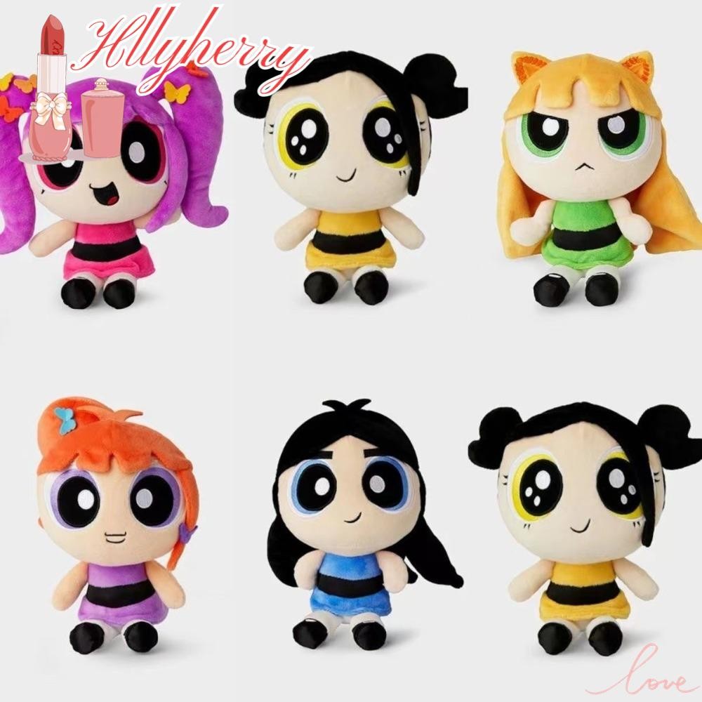 HLLYHERRY Powerpuff Girls Plush Toys , NewJeans Soft Stuffed Dolls ...