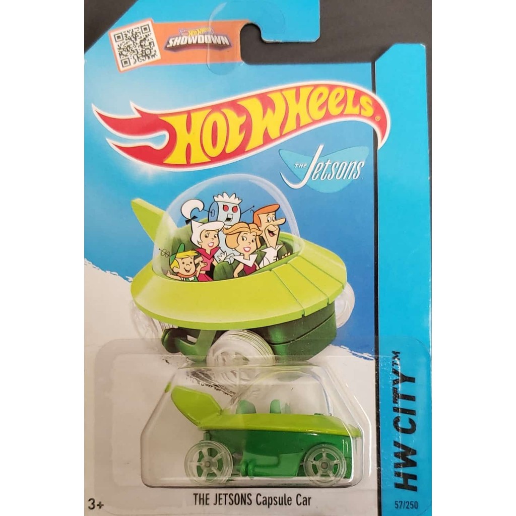 Hot Wheels City - The Jetsons Capsule Car | Shopee Brasil