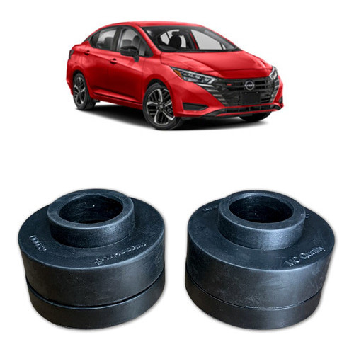 Nissan Versa Kit Lift Traseiro Eleva 5cm +Calço Complementar | Shopee ...