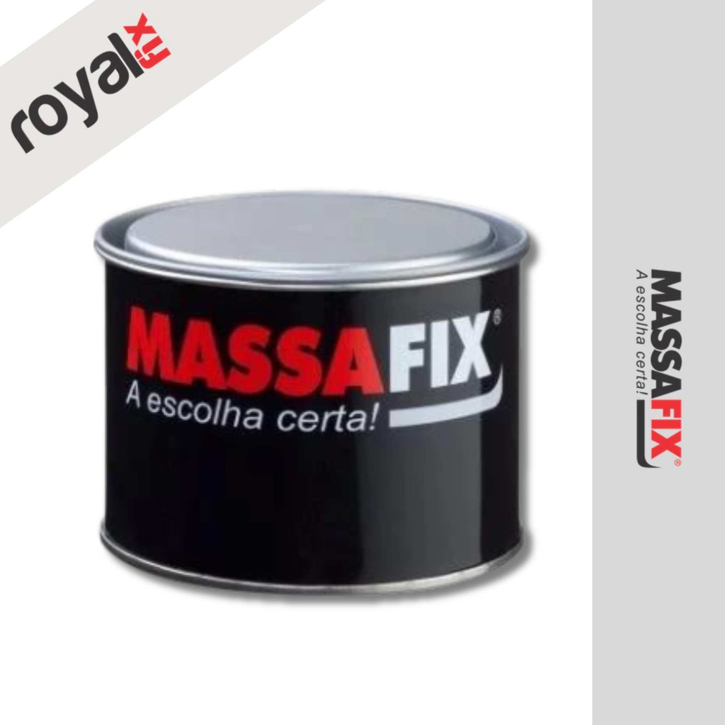 Massa Plástica 1KG Preta Royal Fix | Shopee Brasil