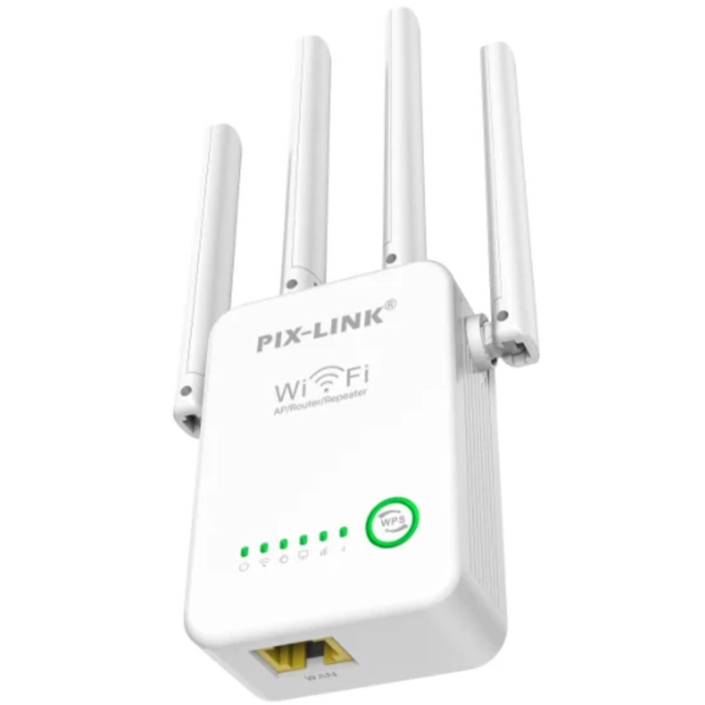Repetidor e Roteador Wifi 4 Antenas Amplificador De Sinal 2.4g 300 Mbps ...