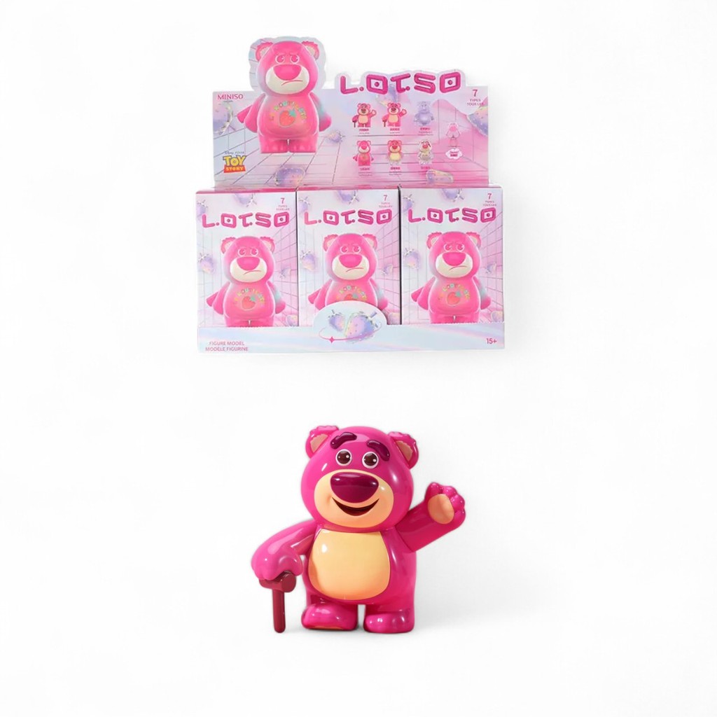 Blind Box Lotso Disney Toy Story Original Miniso Surpresa | Shopee Brasil