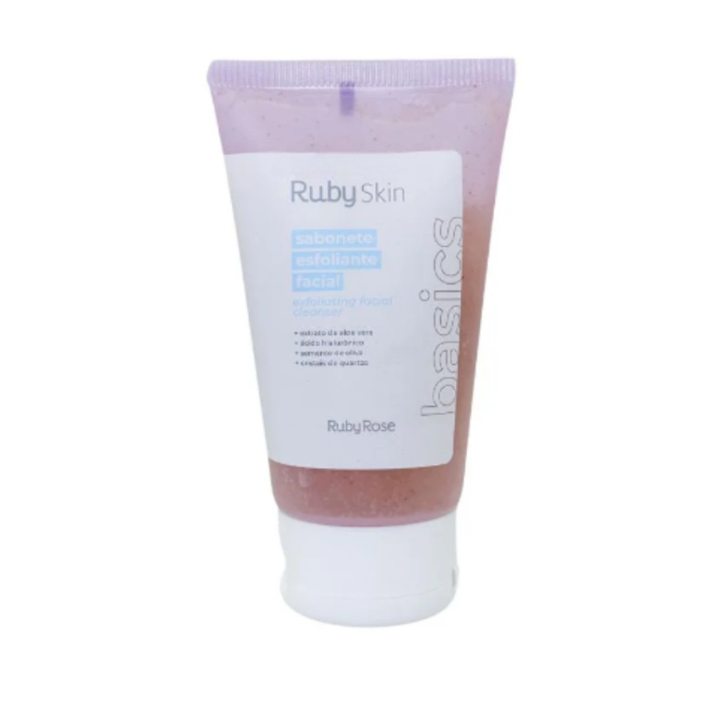 Sabonete Esfoliante Facial Basics Ruby Skin By Ruby Rose - 80g | Shopee Brasil