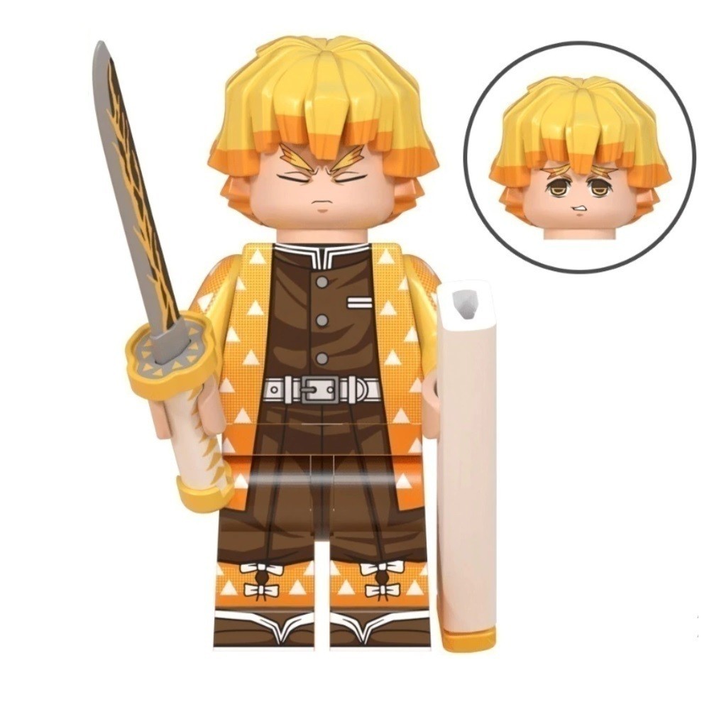 Demon Slayer - Boneco - Figura de Ação - Lego - Action Figure ...