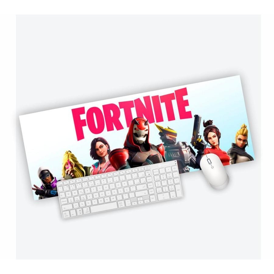Mouse Pad Grande Gamer Fortnite Rosa | Shopee Brasil