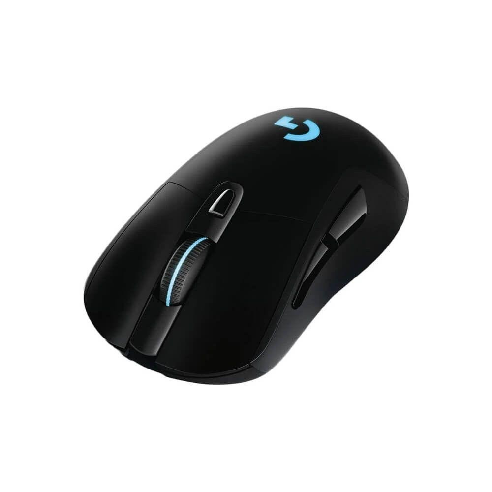 Mouse Gamer Logitech G703 Hero Lightspeed Sem Fio Preto 910-005639 Preto | Shopee Brasil