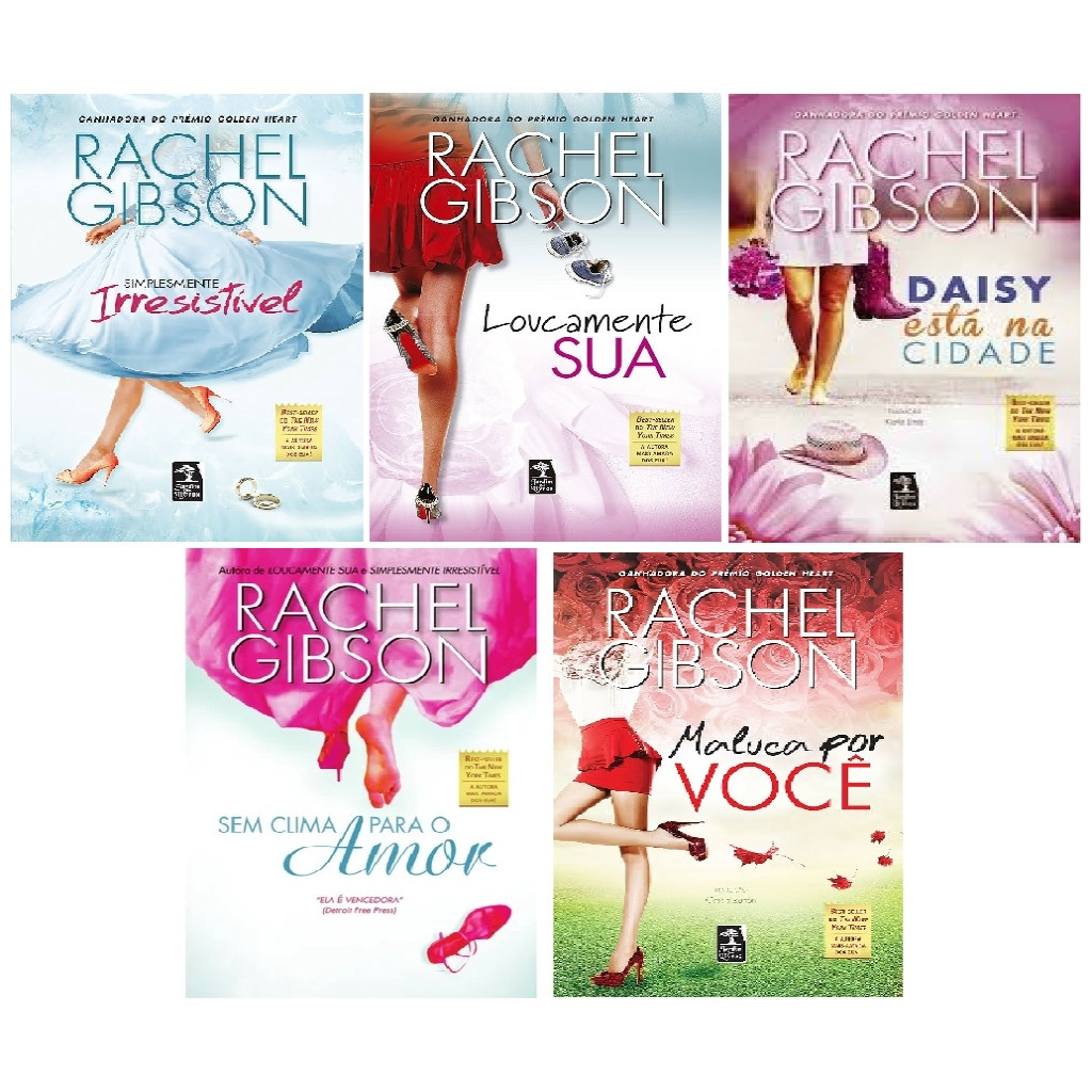 Coleção - Os Melhores de Rachel Gibson (5 Volumes) (Usado) autor Rachel ...