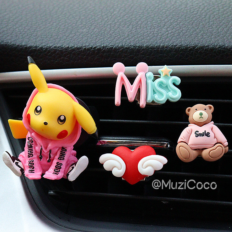 Pikachu Carro Ar Condicionado Saída De Criatividade perfume Do ...