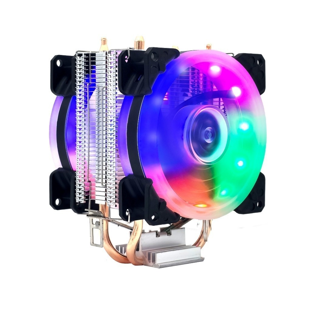Cooler Cpu Led Ryzen Intel 775 1200 1150 1151 1155 Am3+ Am4 G-VR341 ...