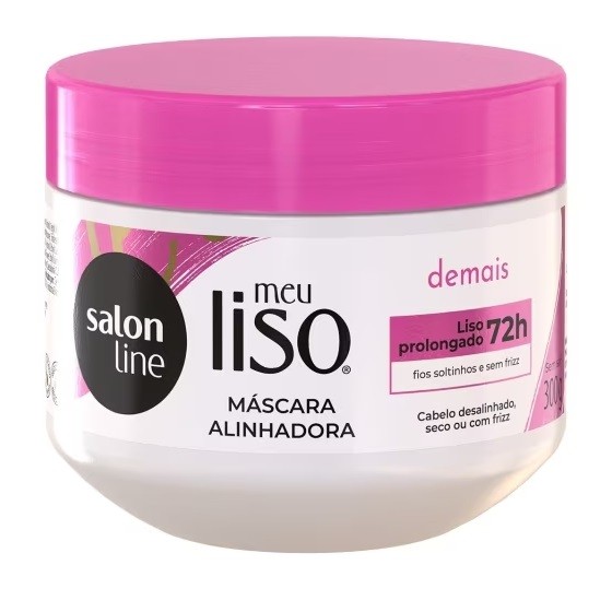 Máscara de Tratamento Salon Line Meu Liso 300g Demais | Shopee Brasil
