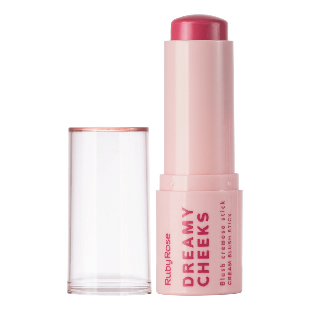 Blush Stick Cremoso Dreamy Cheeks Ruby Rose Linha Rosa | Shopee Brasil