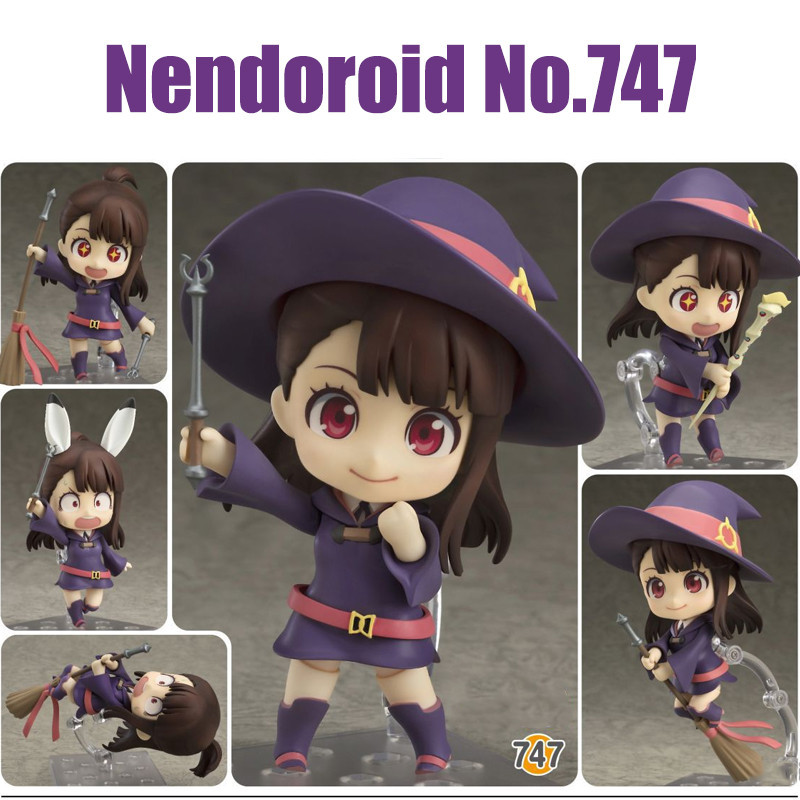 Nendoroid Akko Little Witch Academia Atsuko Kagari Ação Figura Modelo ...