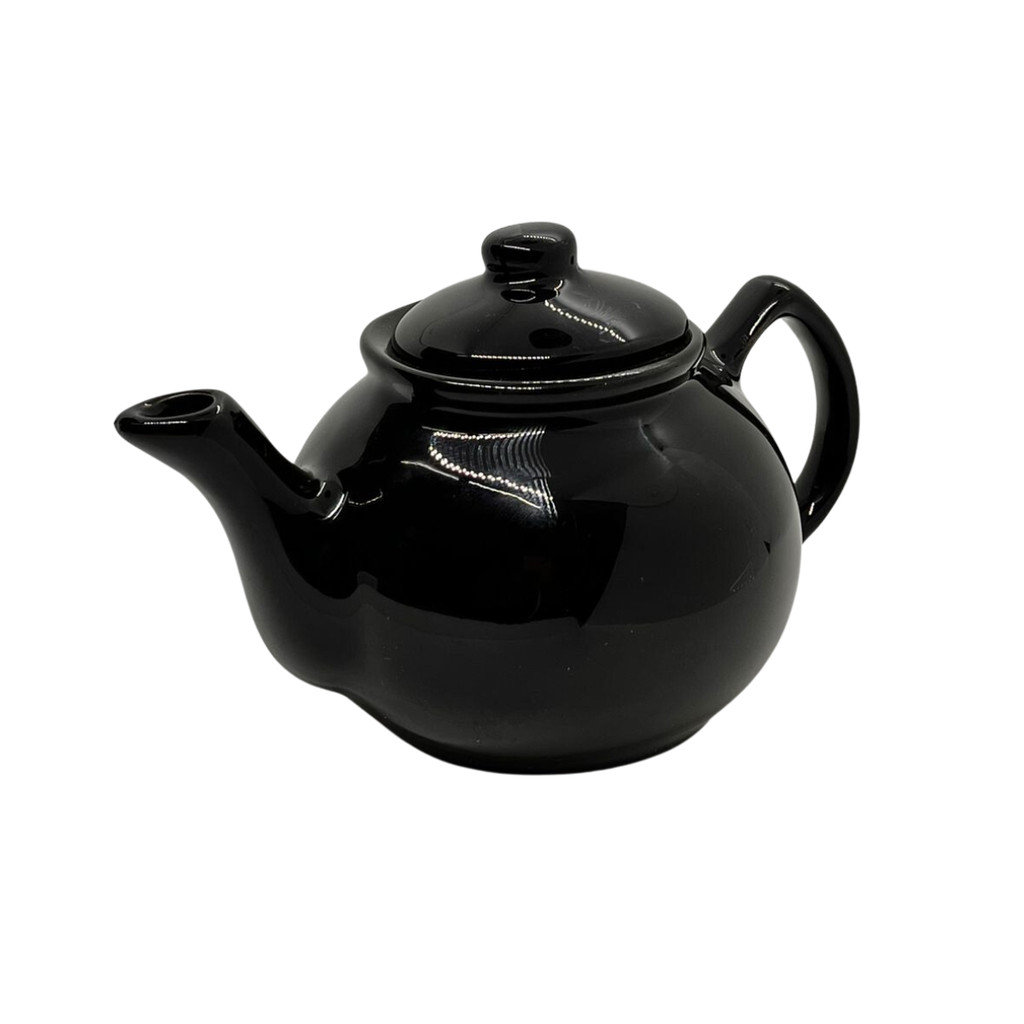 Bule de Chá com Tampa Preto Liso 700ml | Shopee Brasil