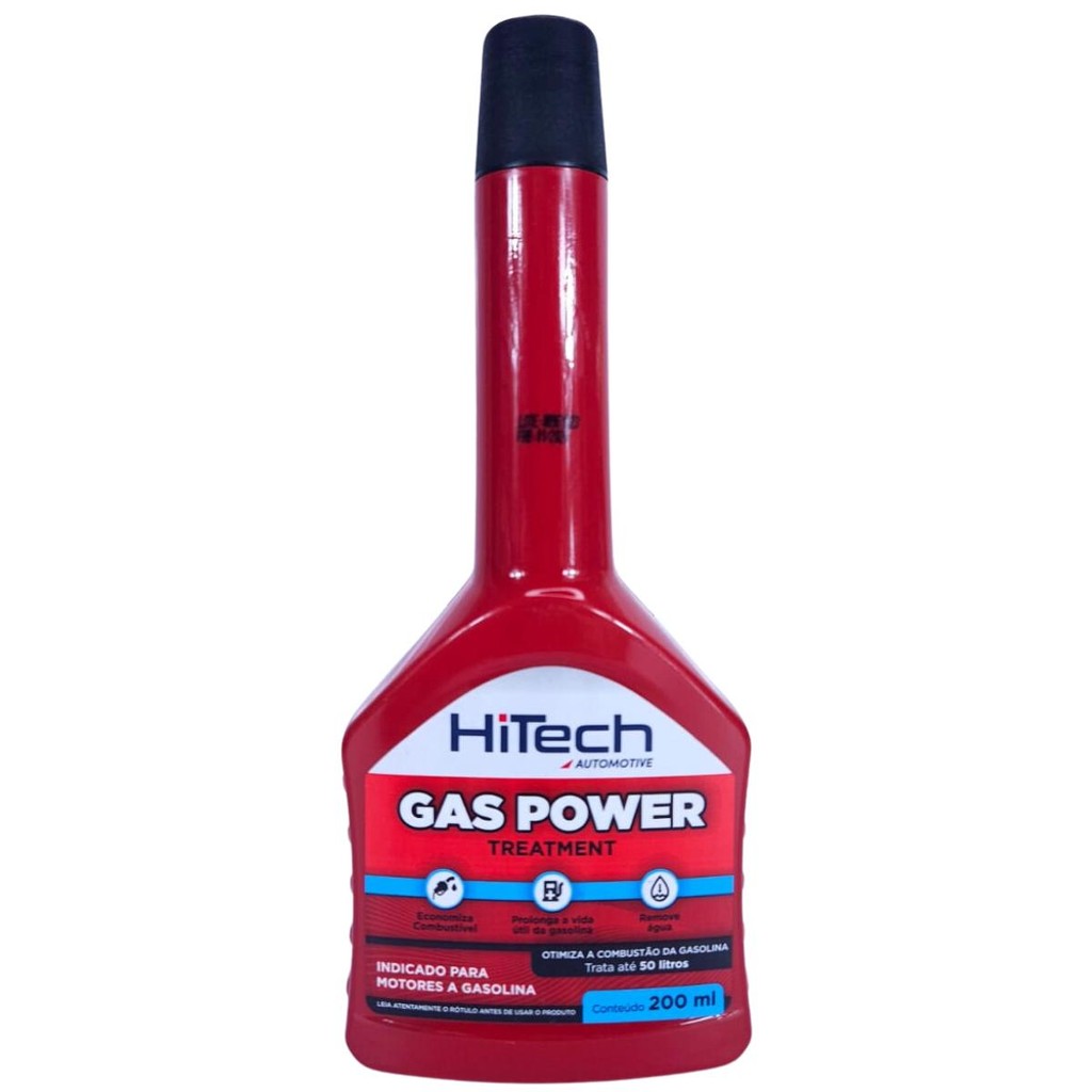 Aditivo Comustivel Gas Power Hitech - 200ml | Shopee Brasil