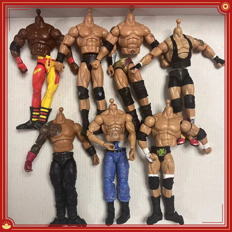 Figura de lutador Wwe Acessórios para corpo com defeito Corpo de figura ...