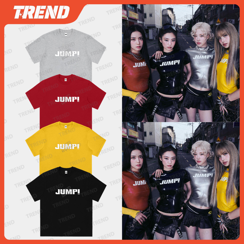 KPOP 2025 BLACKPINK JUMP Merch Camiseta De Algodão Unissex Vintage ...