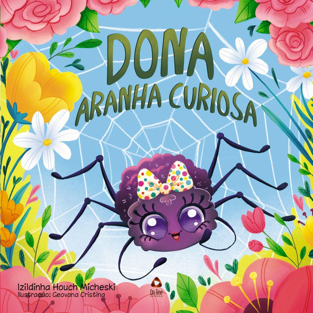 Dona Aranha Curiosa autor Micheski, Izildinha Houch | Shopee Brasil