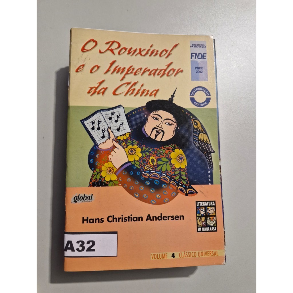 LIVRO, O ROUXINOL E O IMPERADOR DA CHINA, VOL 4, CLÁSSICO UNIVERSAL ...