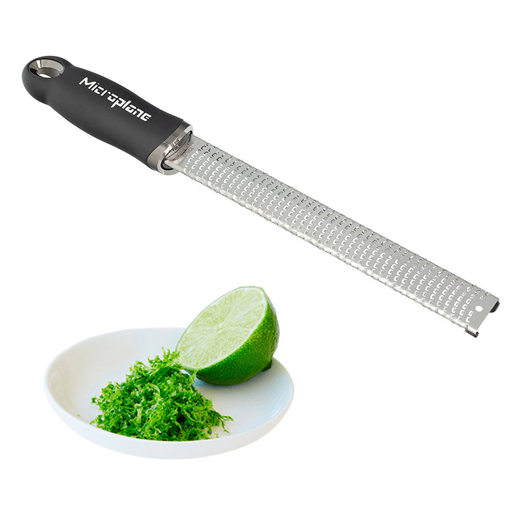 Ralador Zester Classic Microplane Preto em Aço Inox Original para ...