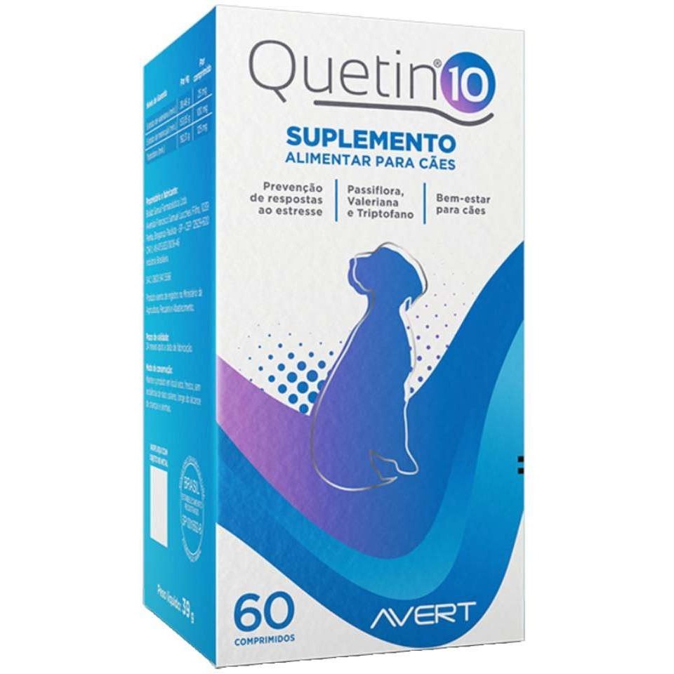 QUETIN 10 - 60 COMPRIMIDOS | Shopee Brasil