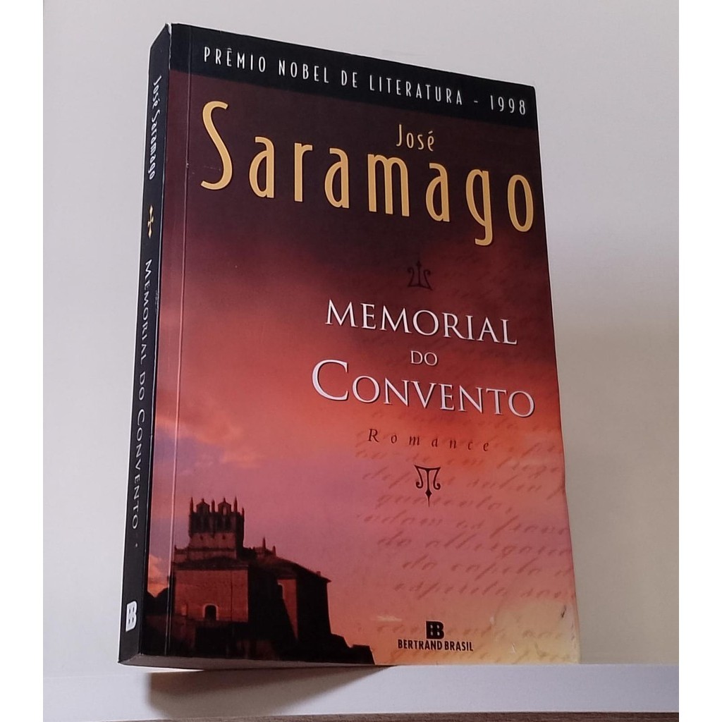 Livro Memorial do Convento Jose Saramago | Shopee Brasil