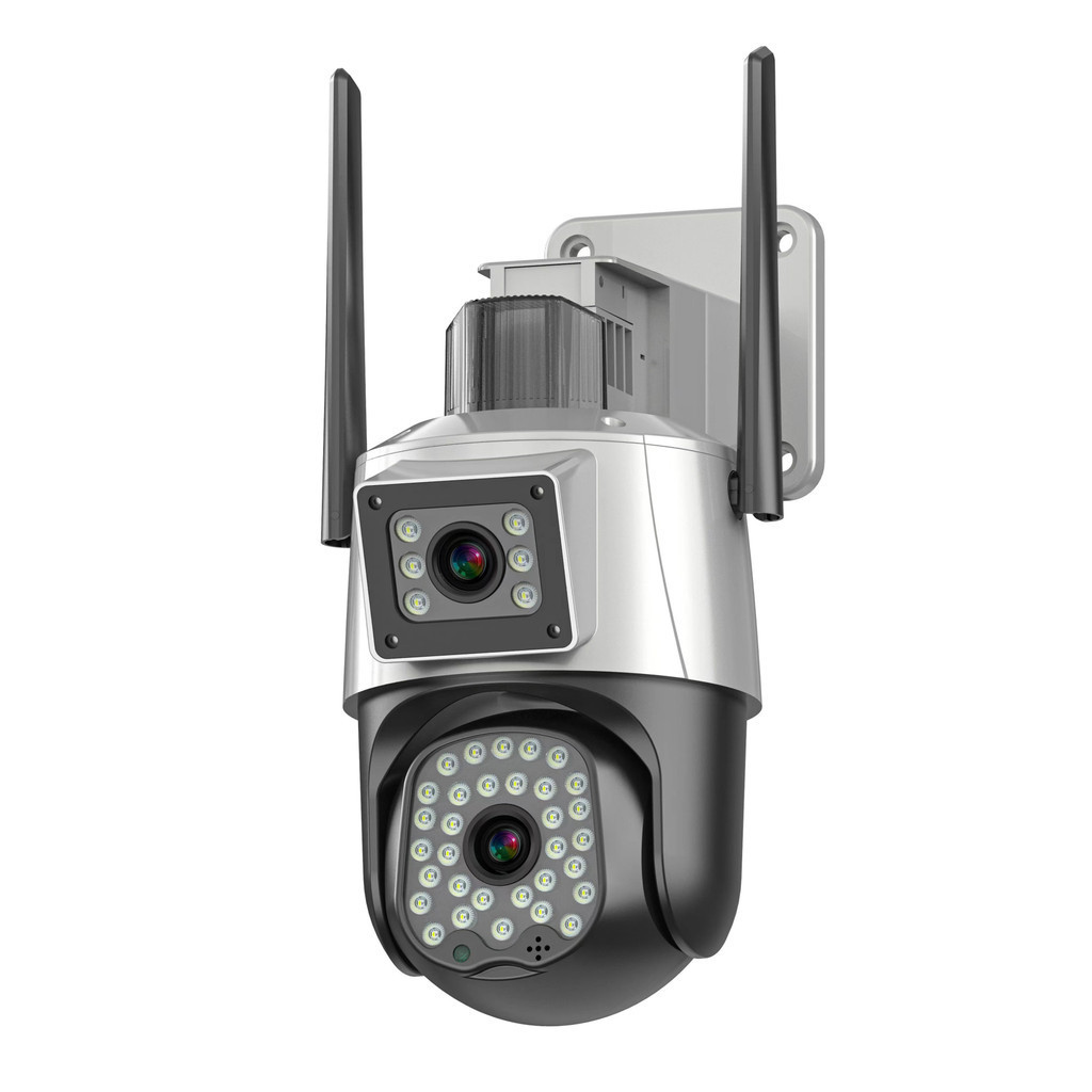 Câmera de segurança de lente dupla YOSEE 908 IP66 Wi-Fi 360° Sensor de ...