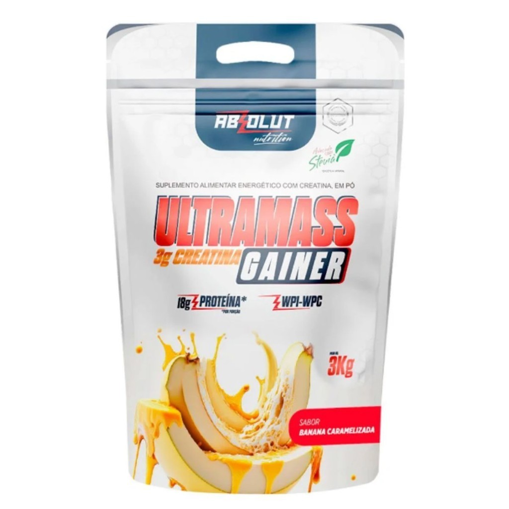 Hipercalórico Ultra Mass Gainer 3kg - Absolut Nutrition | Shopee Brasil