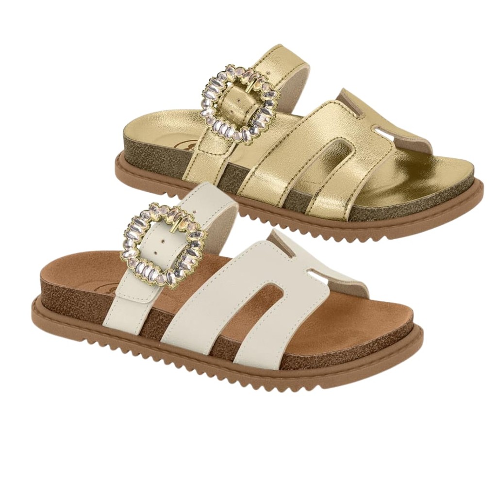 Chinelo Flatform Infantil Menina Fivela Molekinha 2327106 | Shopee Brasil