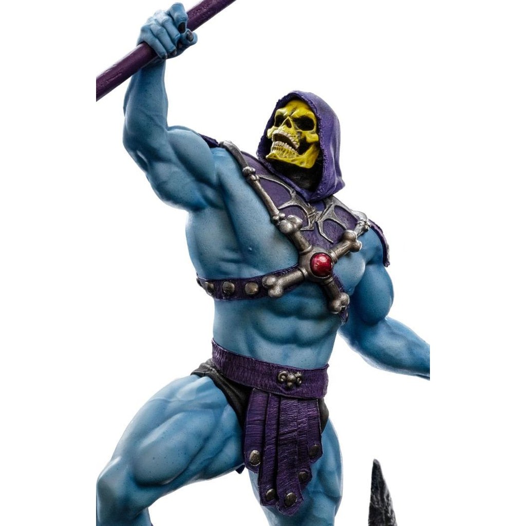 Estátua Esqueleto He-man - Mestres do Universo Iron Studios | Shopee Brasil