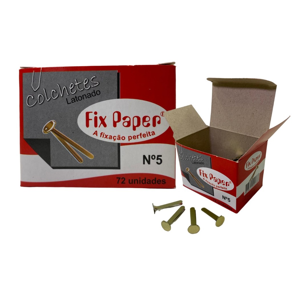 Colchete Latonado N°5 Caixa c/72 unidades | Shopee Brasil