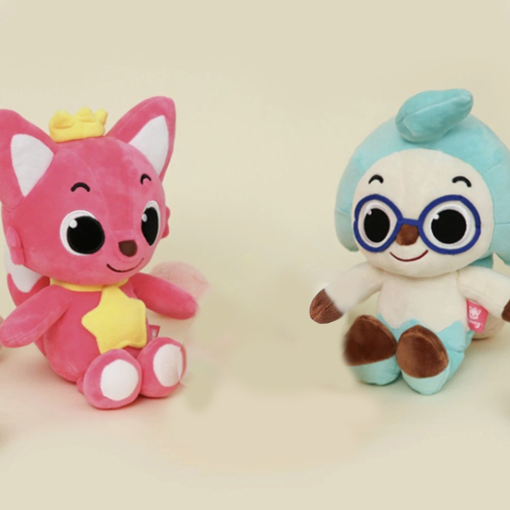Pinkfong Hogi Doki Plush Toy Cute Stuffed Animal for Kids 30cm | Shopee ...