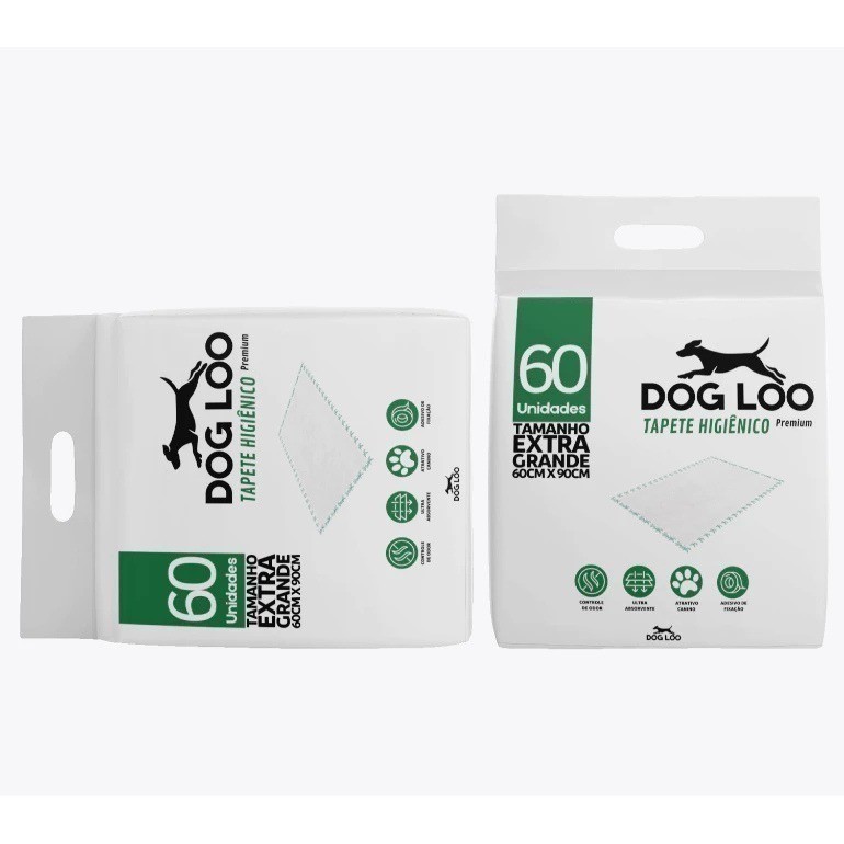 Tapete Higiênico Premium Dog Loo 60x60cm | Shopee Brasil