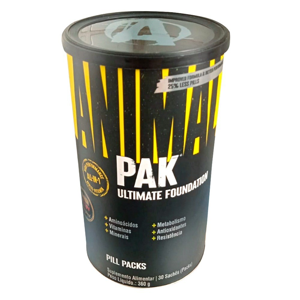 Animal Pak Ultimate Foundation 30 Packs - Universal Nutrition | Shopee ...