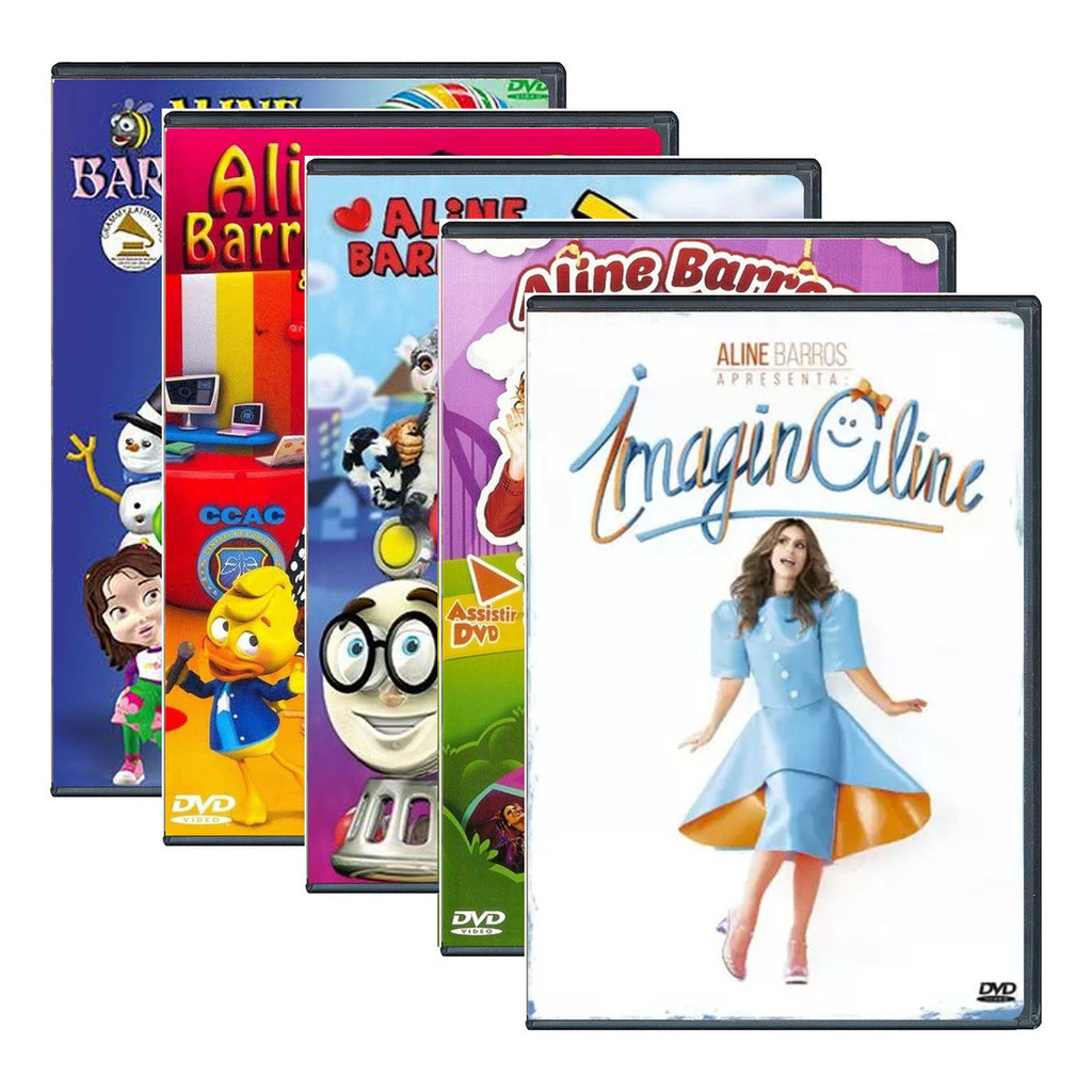 Dvd Aline Barros E Cia Coleção Completa (5 Dvd) | Shopee Brasil