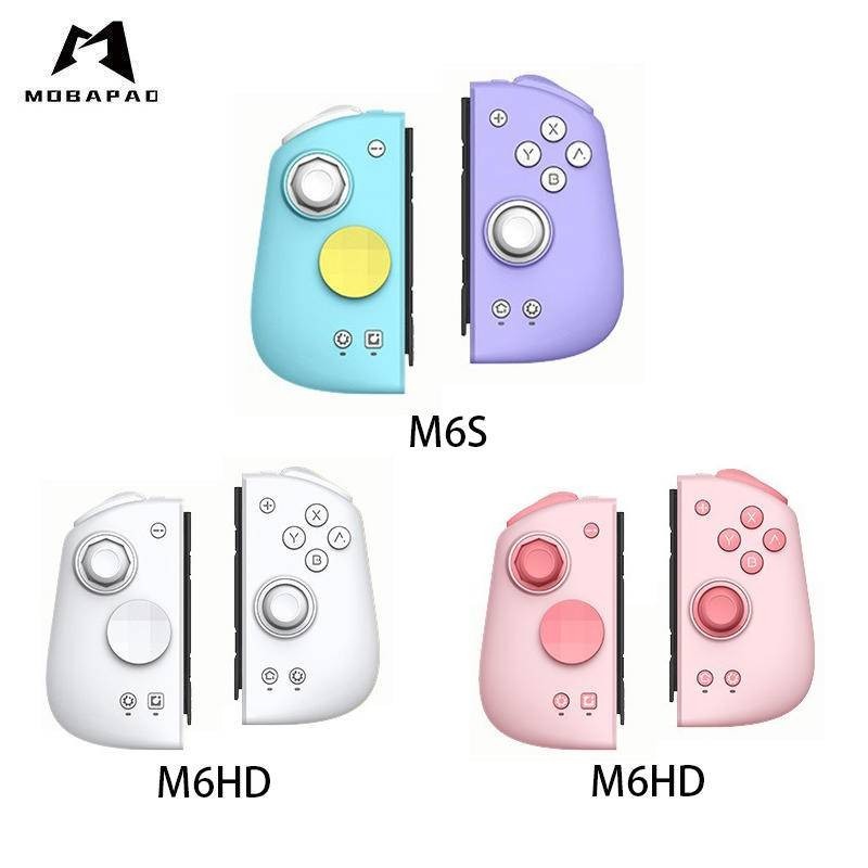 MOBAPAD M6S Controlador Hall Effect Joysticks M6 HD Sem Fio Bluetooth Gamepad Gemini 2 Joypad ...