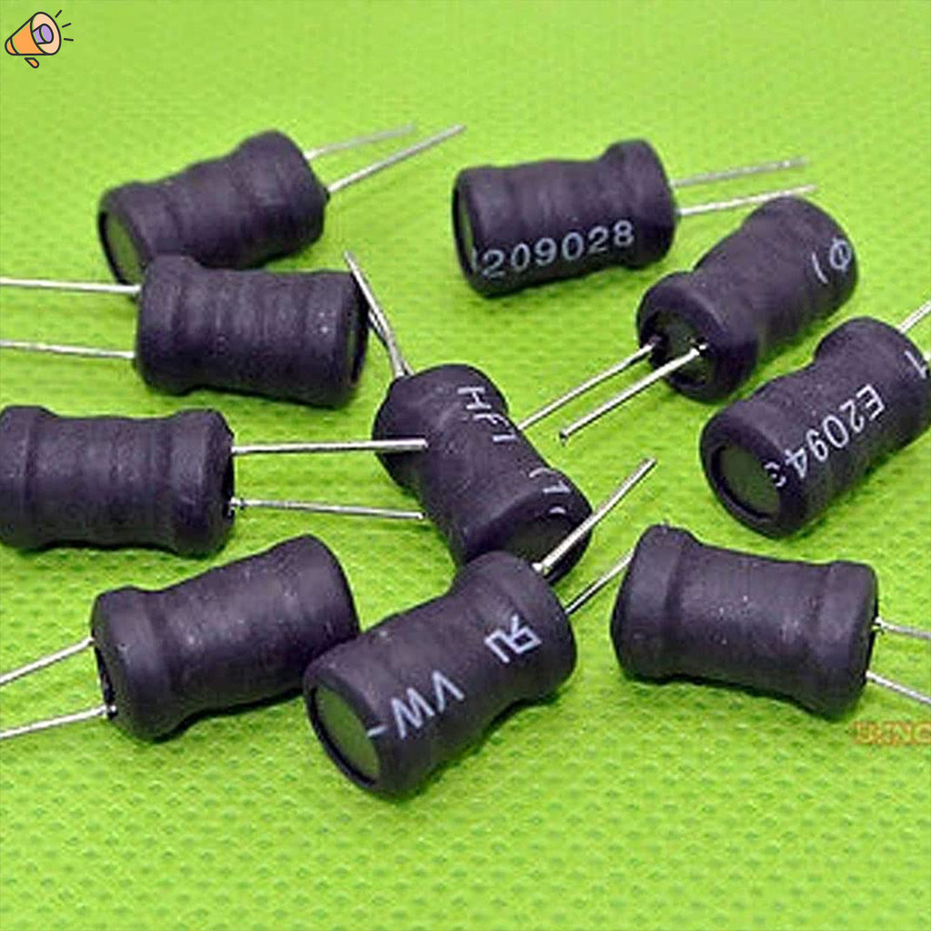 24 Valores 240 pcs Indutor Tipo I 2.2uH ~ 100mH Kit Sortimento De ...
