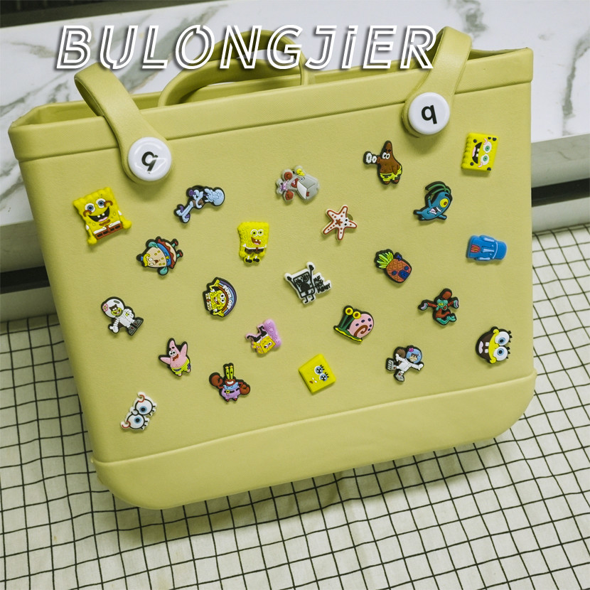 Jibbit Para Croc Bogg Saco Sapato Encantos Bob Esponja Animais Marinhos ...