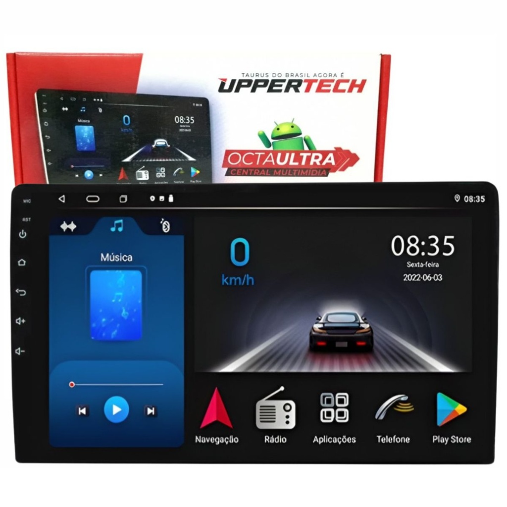 Multimidia Android 9 Pol 4gb 64gb Carplay Auto Sem Fio Zlink | Shopee Brasil