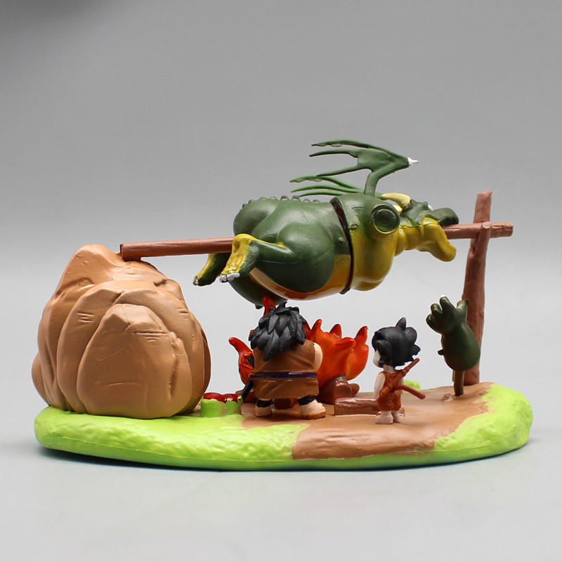 Figura De PVC De Anime Dragon Ball Gk Yajirobe Roast Vs Cymbal De 6 Cm ...
