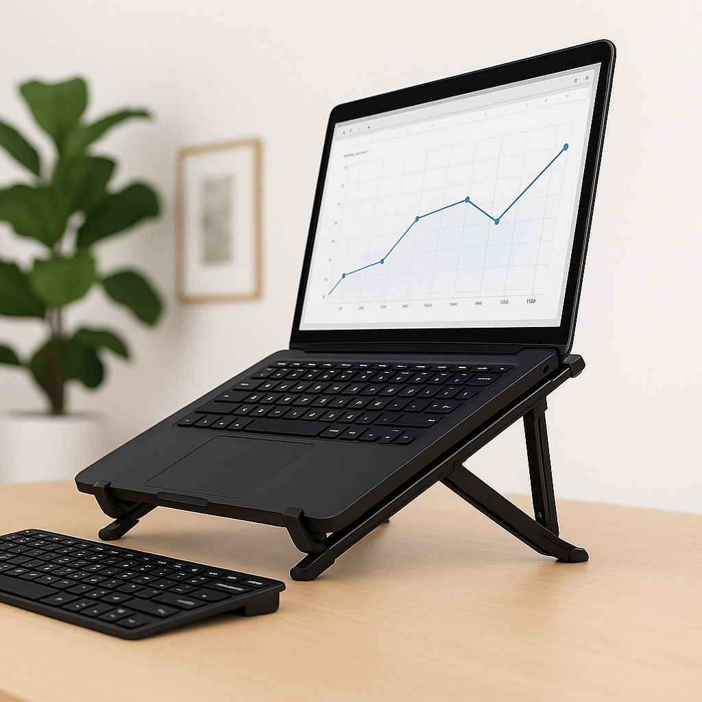 Suporte Apoio Notebook Laptop Articulado Ajustável Ergonômico | Shopee ...