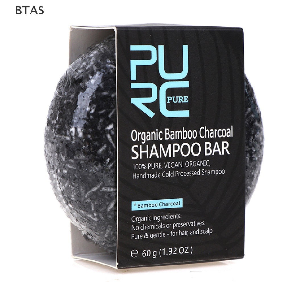BT Tratamento de Cor de Cabelo Sabonete Detox de Carvão Shampoo Preto ...