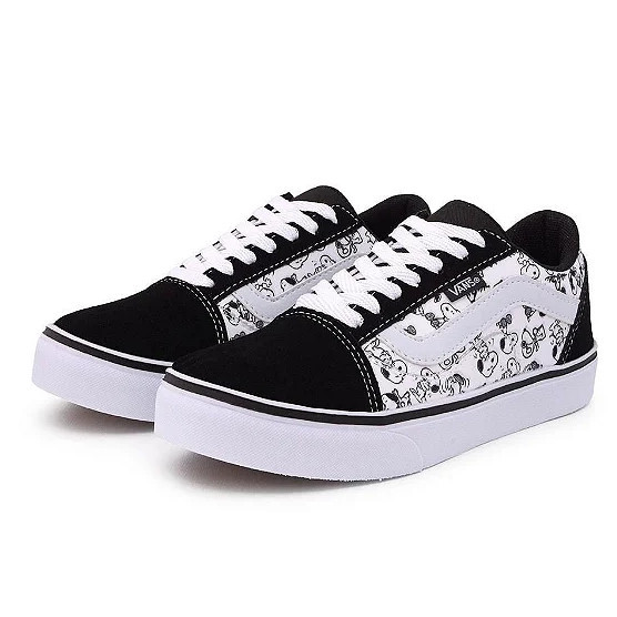 Tenis Vans Old Skool Tradicional Snoopy Retro Feminino Masculino ...