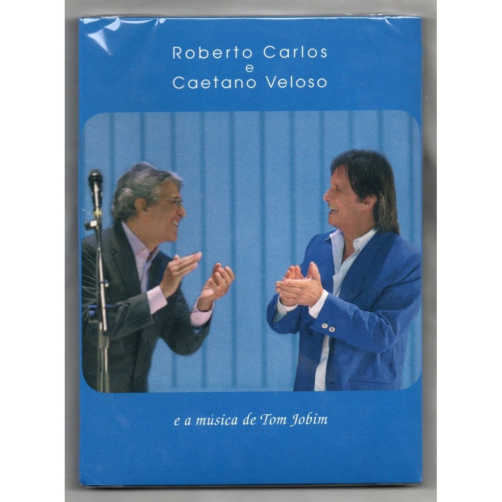 Roberto Carlos & Caetano Veloso Dvd E A Música De Tom Jobim | Shopee Brasil