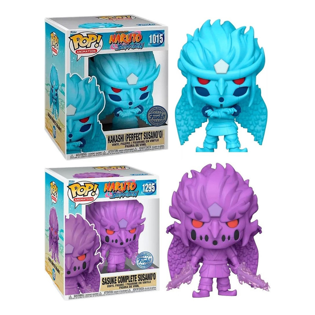 Funko Pop Kakashi Perfect Susanoo 1015 + Sasuke Susanoo 1295 | Shopee ...