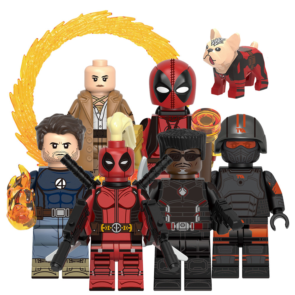 Heróis Lady Deadpool Lâmina De Tocha Humana TVA Agente Kidpool ...